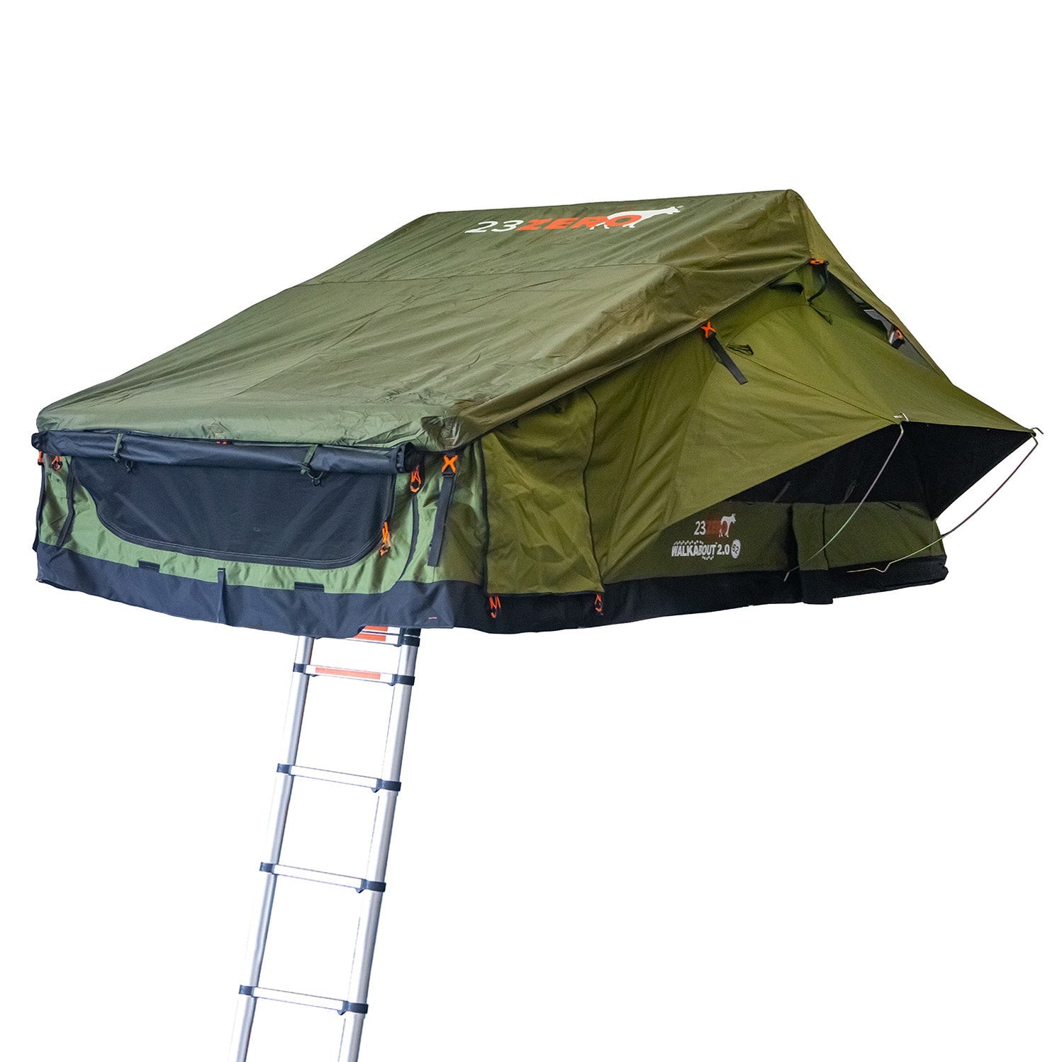 23ZERO Walkabout 62" 2.0 3-Person Roof Top Tent — VenturingEarth