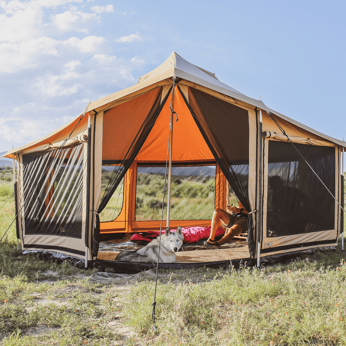 White Duck Outdoors 14' Altimus Bell Tent — VenturingEarth